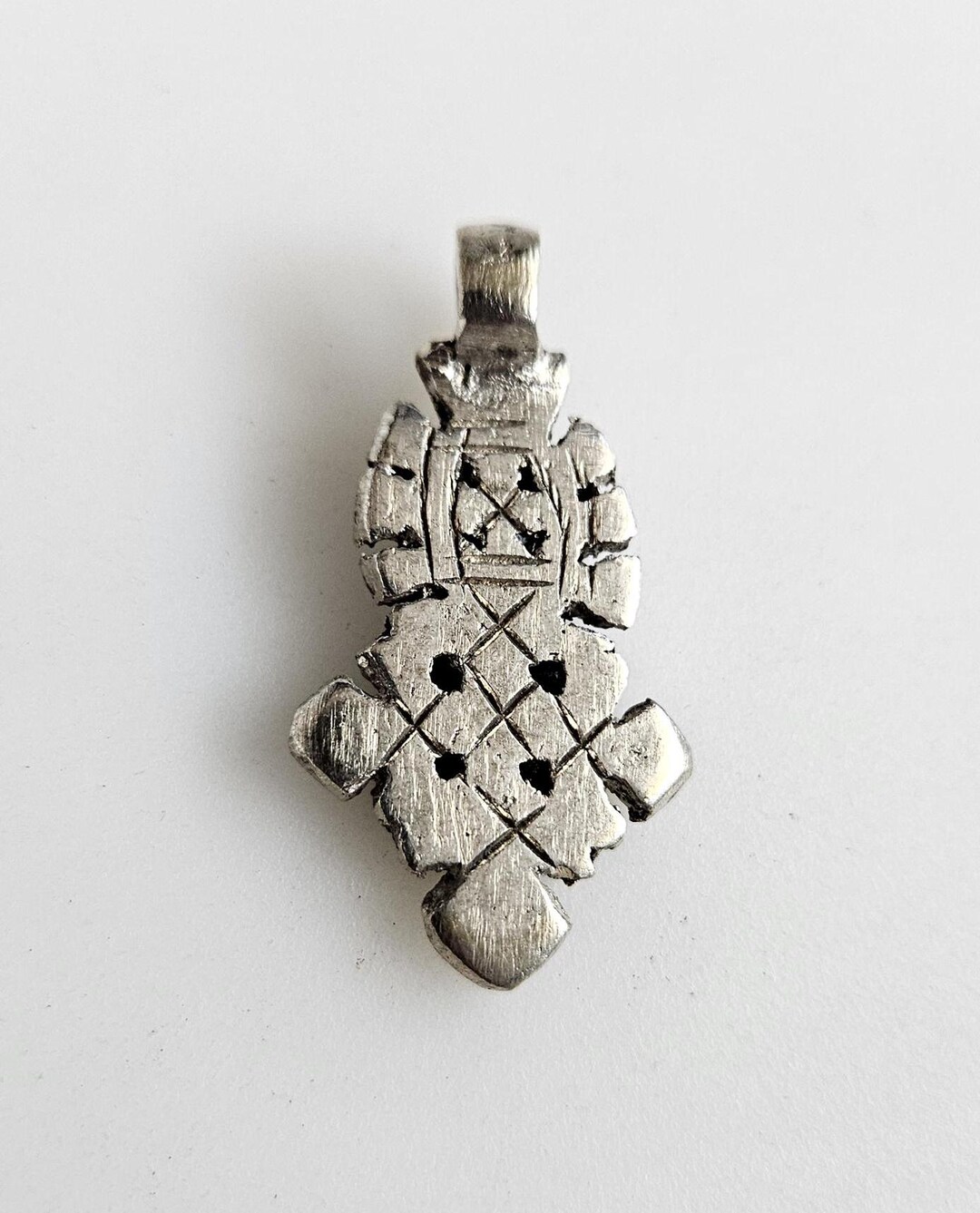 Small Ethiopian Coptic Cross Pendant - Etsy