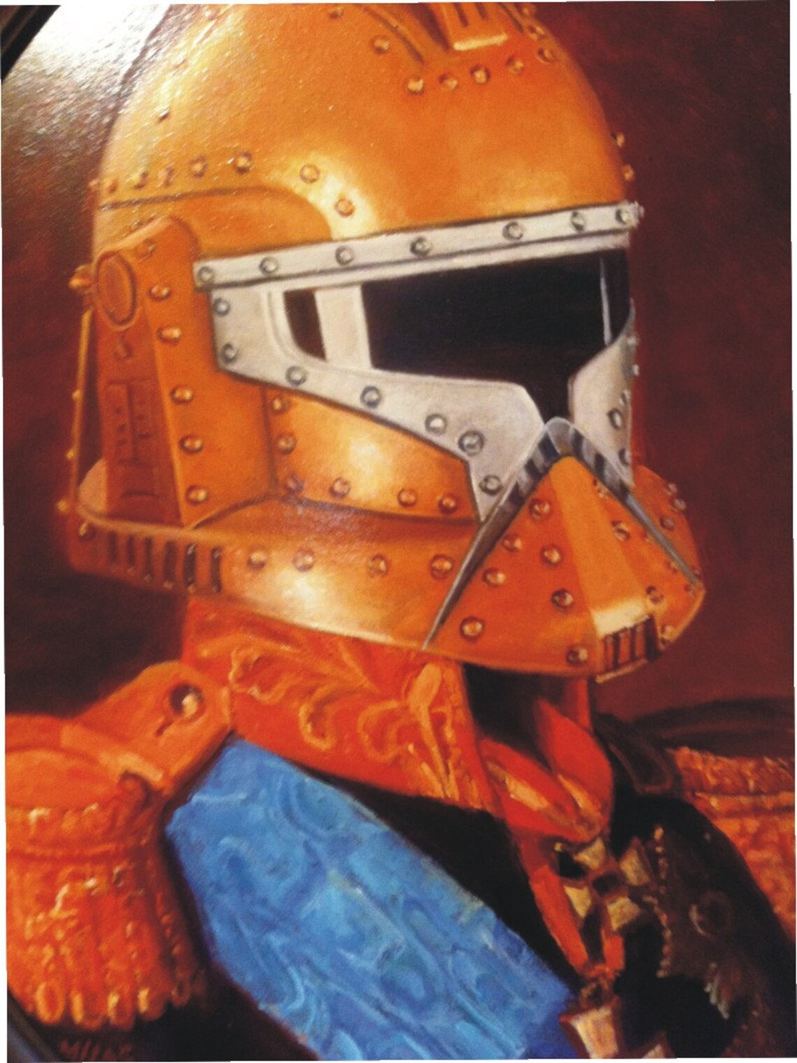 Czar Wars Steampunk Clone Trooper Original Oil Painting in Custom ...