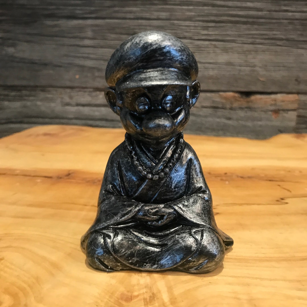 Silver Super Mario Buddha Original Sculpt and Cast Mario Bros - Etsy