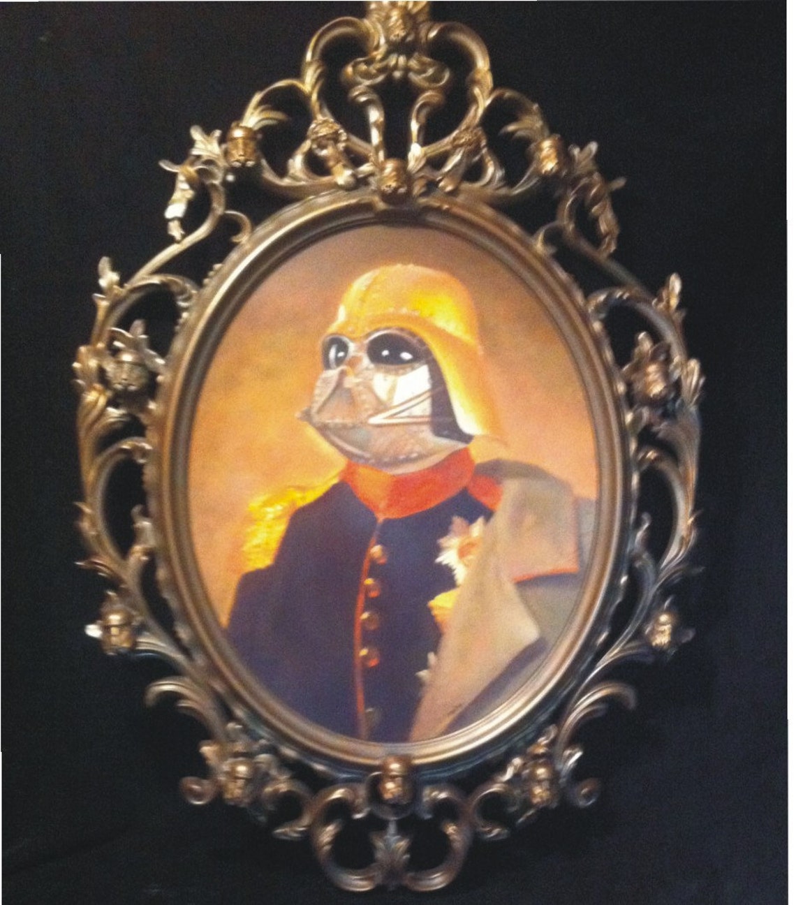 Czar Wars Steampunk Darth Vader Original Oil Painting in | Etsy