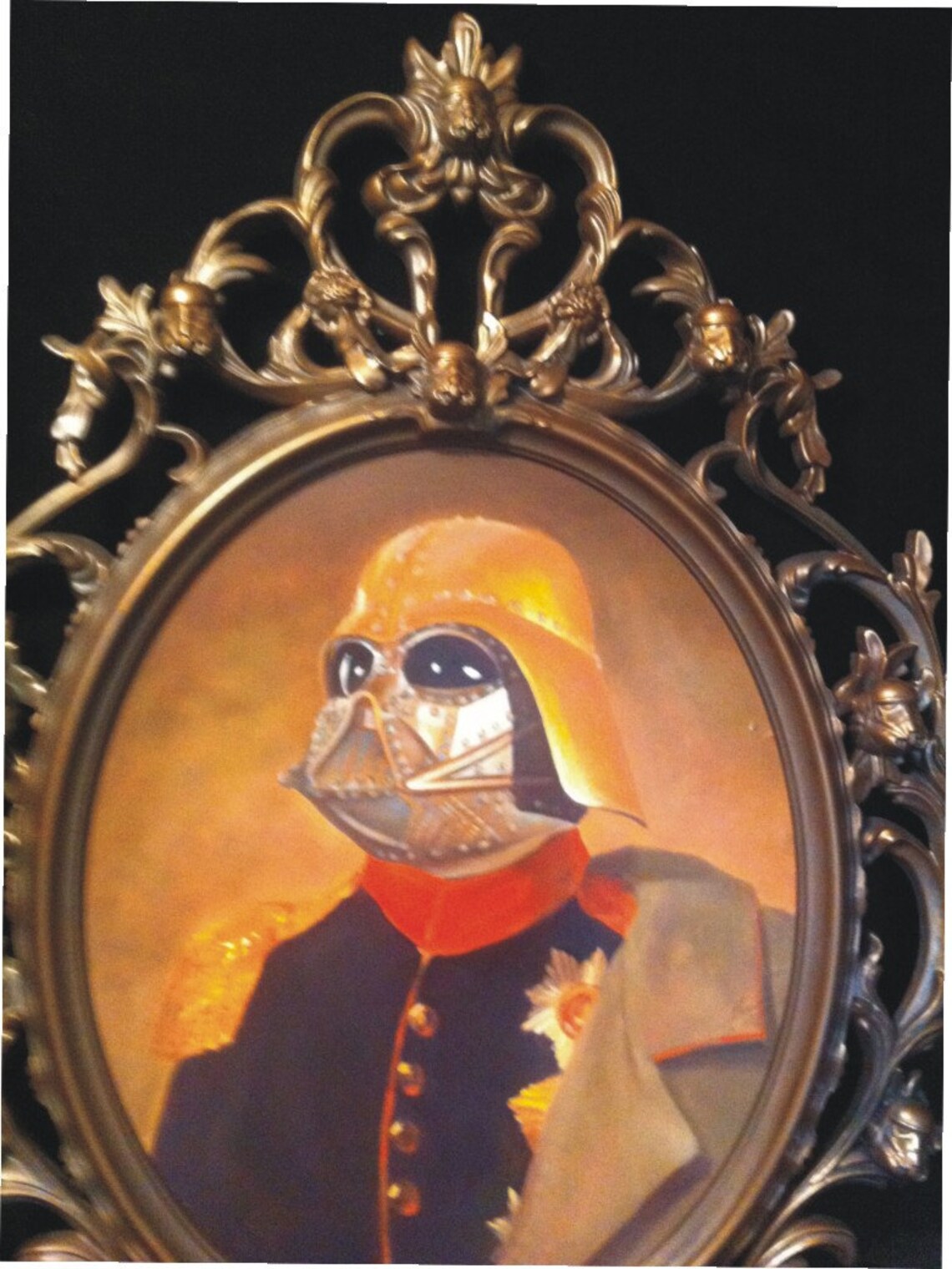 Czar Wars Steampunk Darth Vader Original Oil Painting in | Etsy