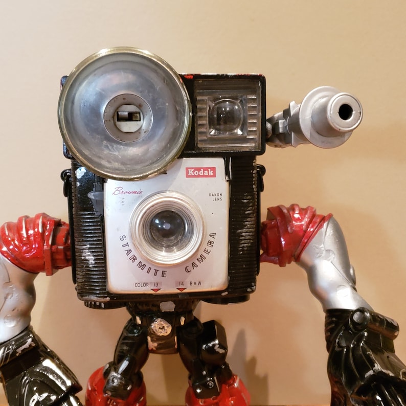 Vintage Kodak Brownie Starmite Camera Robot Cambot Kitbash Droid - Etsy