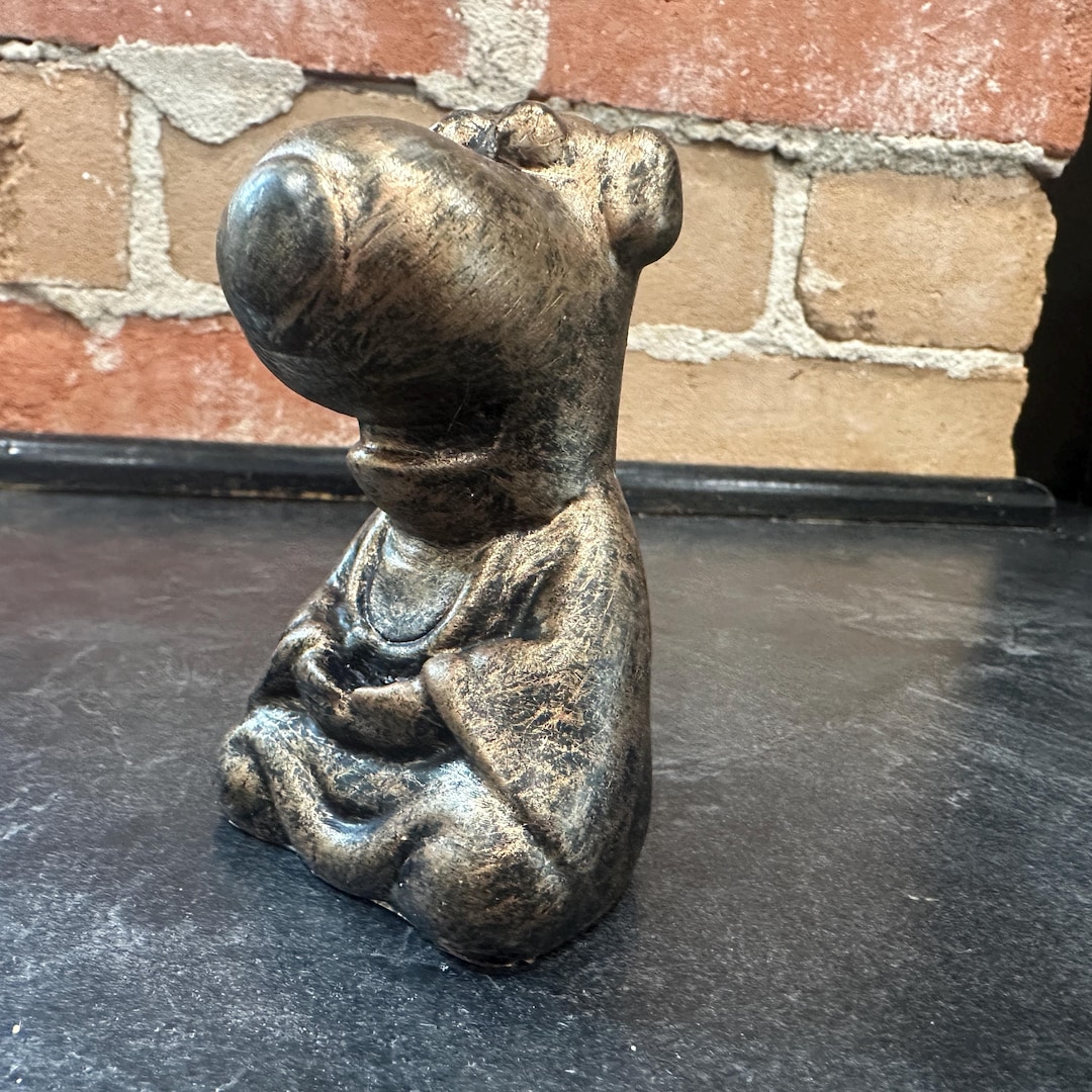 Bronze Brian Griffin Buddha Antiqued Family Guy Statue - Etsy