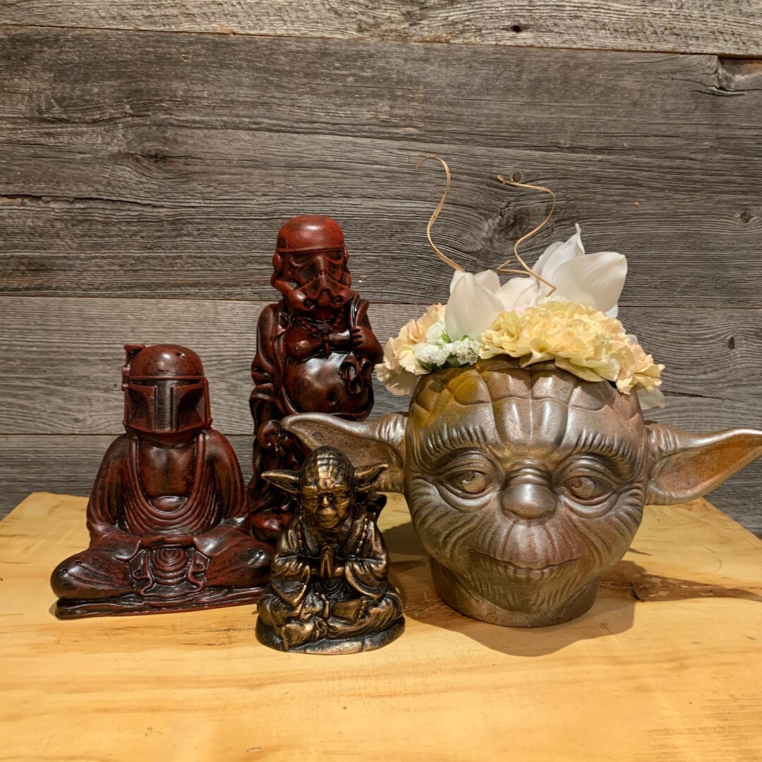 EMPTY Yoda Centerpiece Planter Decor Star Wars Vase - Etsy