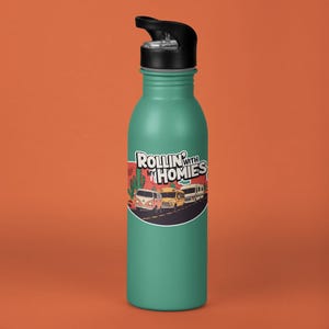 Rollin' With My Homies Sticker - 3.5" Vanlife RV Caravan Vinyl Stickers ...