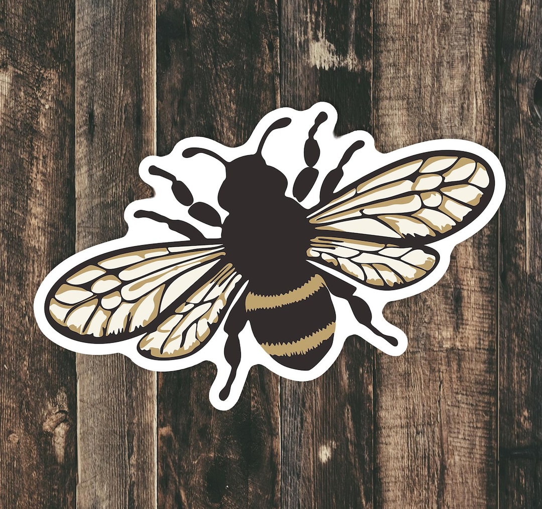 Bee Sticker - 3" Cute Bugs Insects Decal Stickers Bees Insect Bug ...
