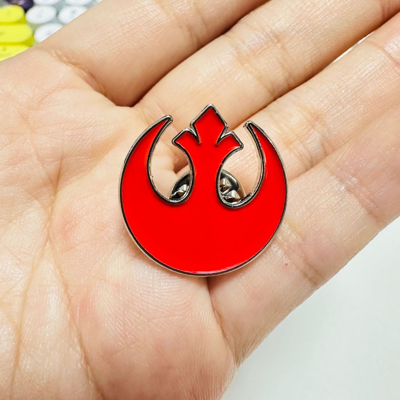 Rebel Alliance Starbird Alliance Crest Resistance Crest Enamel Metal ...