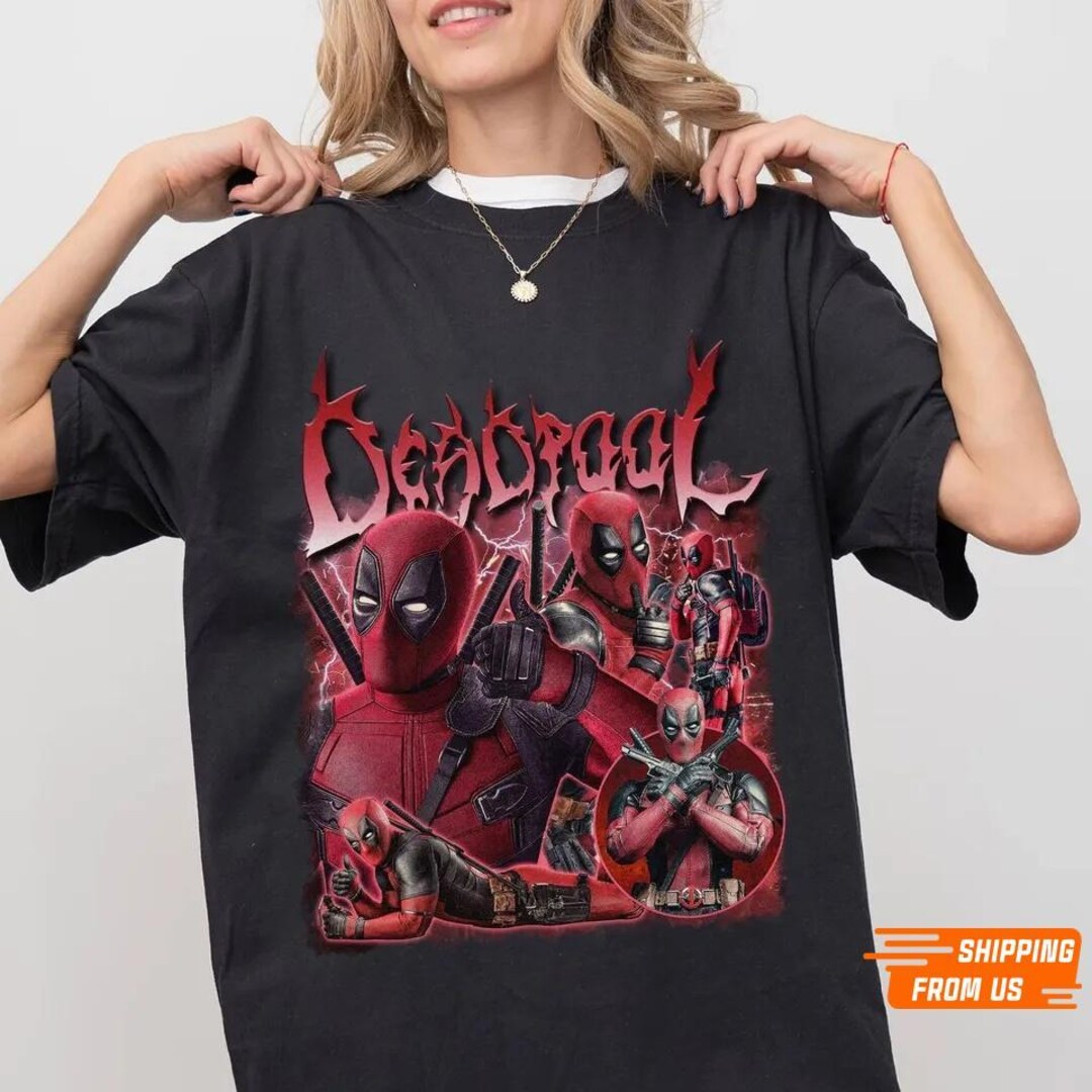 Deadpool 3 Graphic Shirt, Hugh Jackman Deadpool 3 Shirt, Deadpool ...