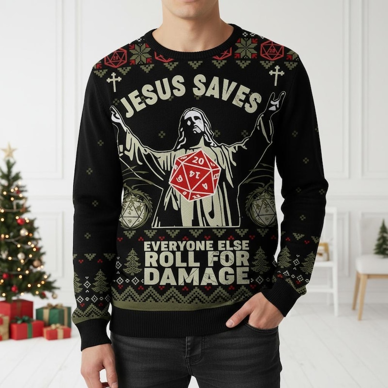 D&d Sweater Knitted - Etsy UK