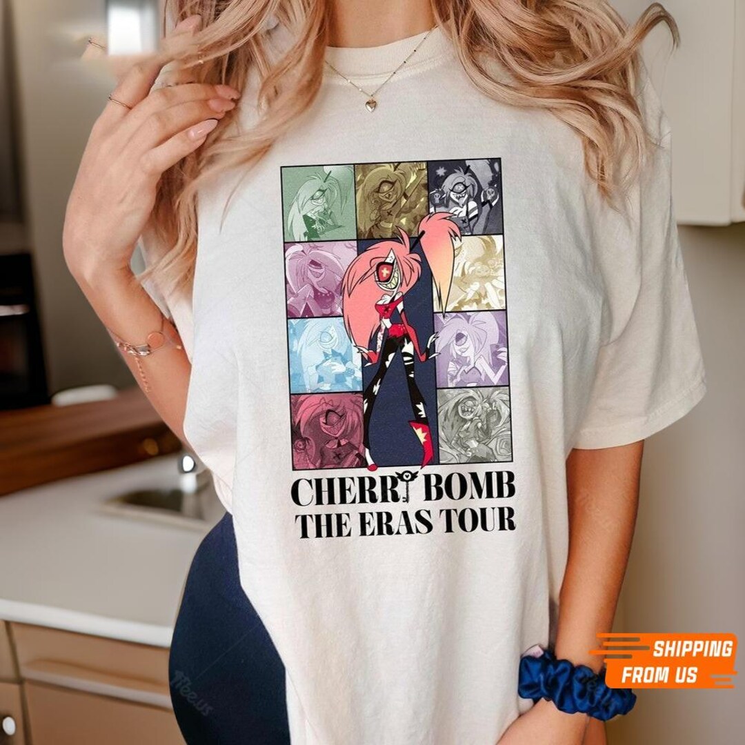 Comfort Colors Cherri Bomb Hazbin Hotel Shirt, Stolas the Erass Tour ...