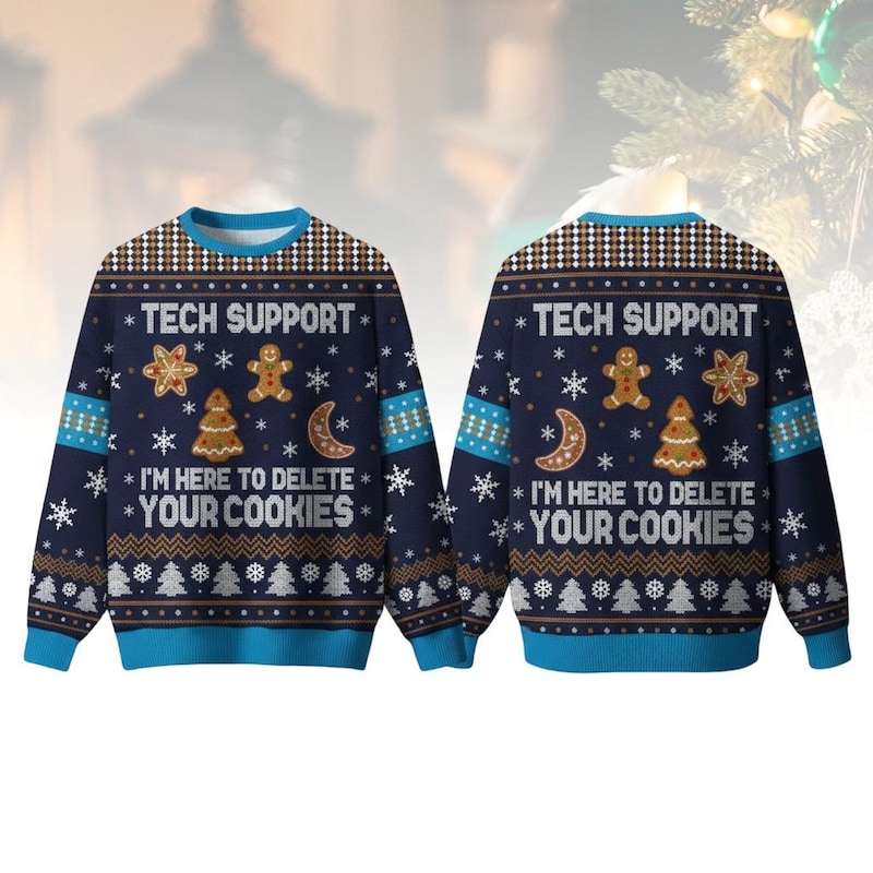 It Tech Christmas Sweater - Etsy