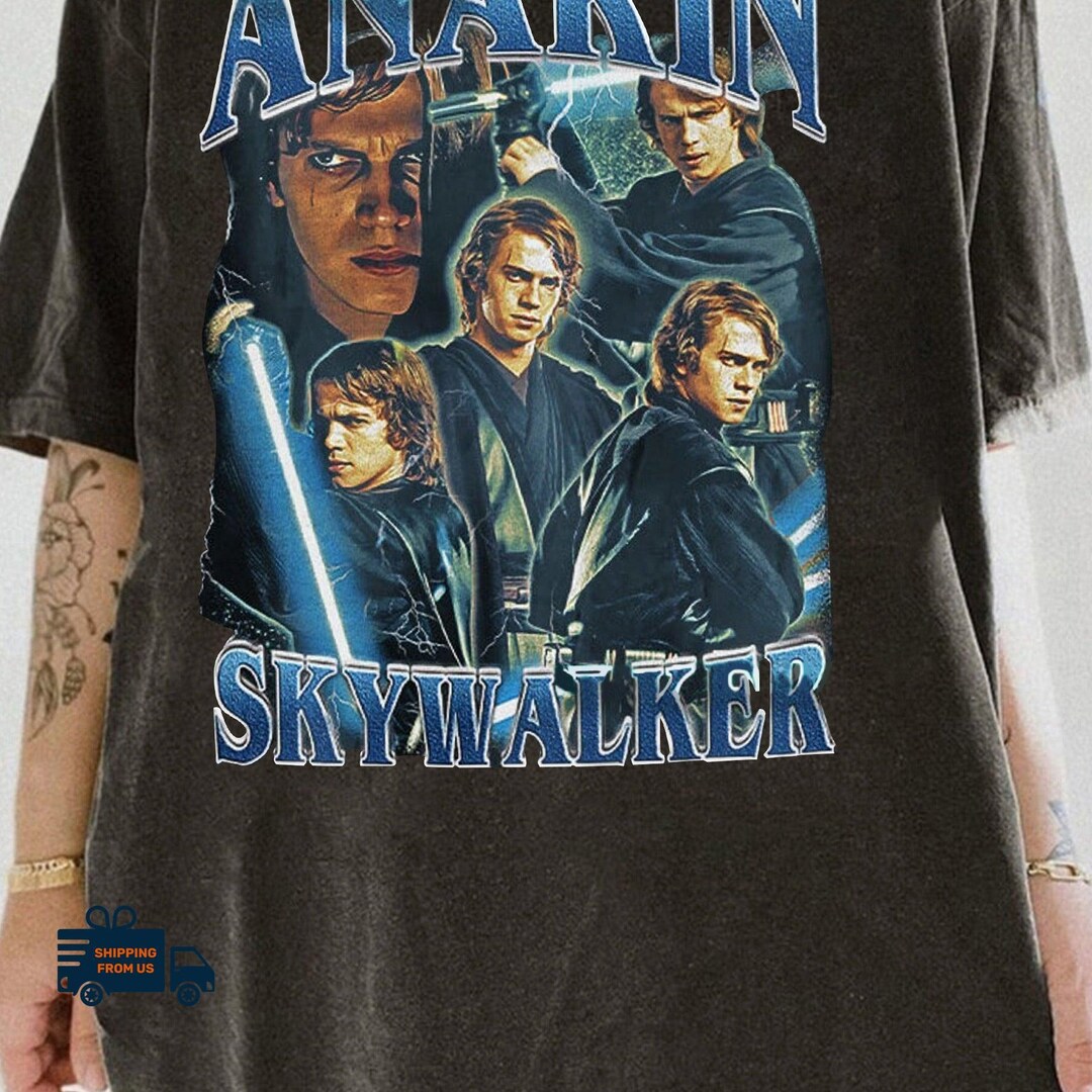 Comfort Colors Anakin Skywalker Shirt, Star Wars Tshirt for Fan, Disney ...