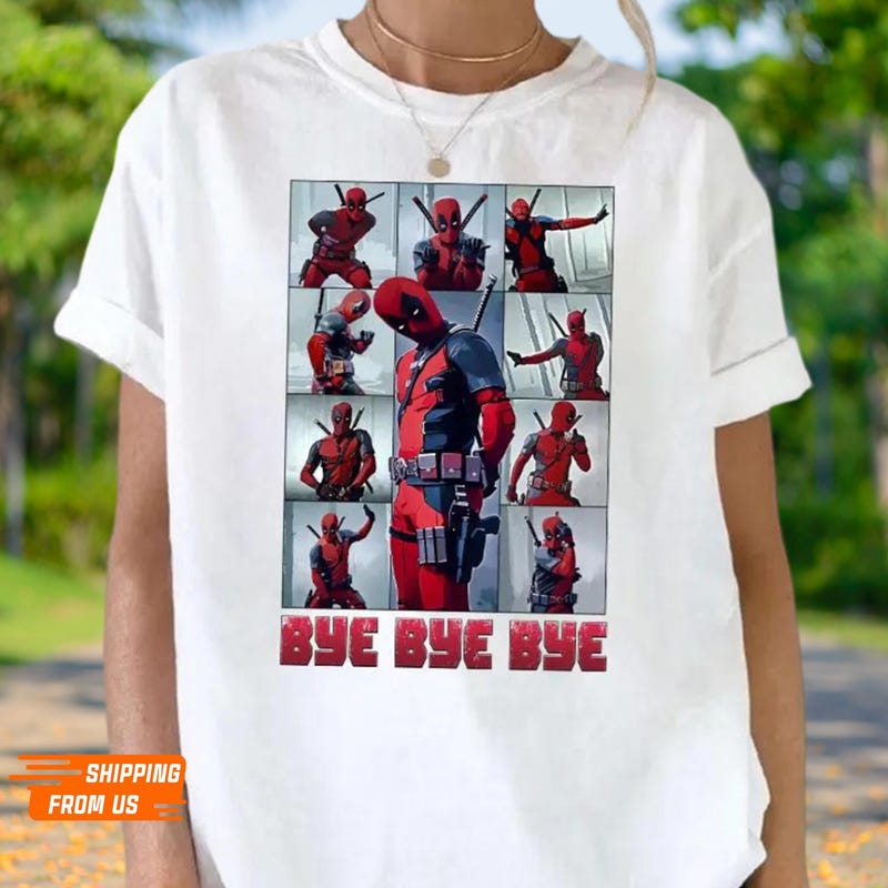 Deadpool Bye Bye Bye Png - Etsy