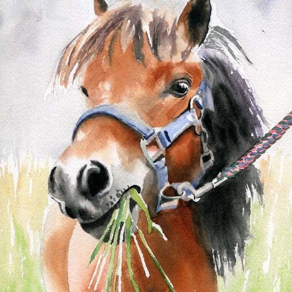 Pony Painting - Etsy