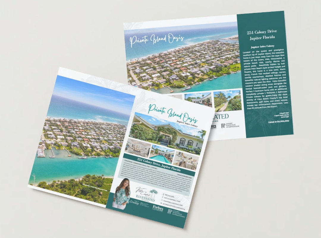 SEVEN Magazine/flyer Property Templates - Etsy
