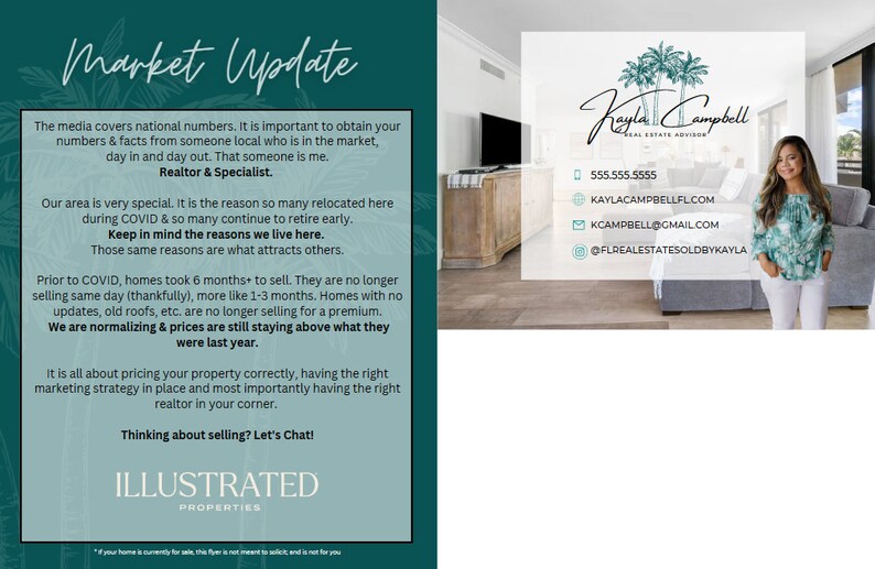 Market Update Postcards - Etsy