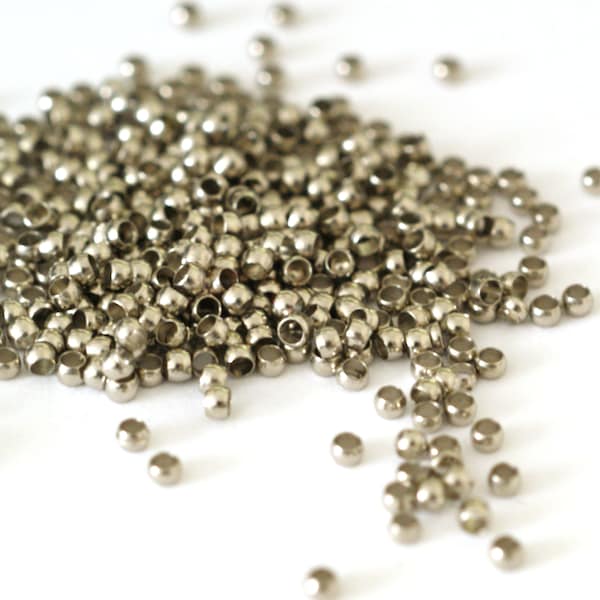 Tin Bead Caps - Etsy