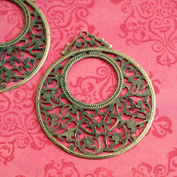 Bronze Filigree - Etsy