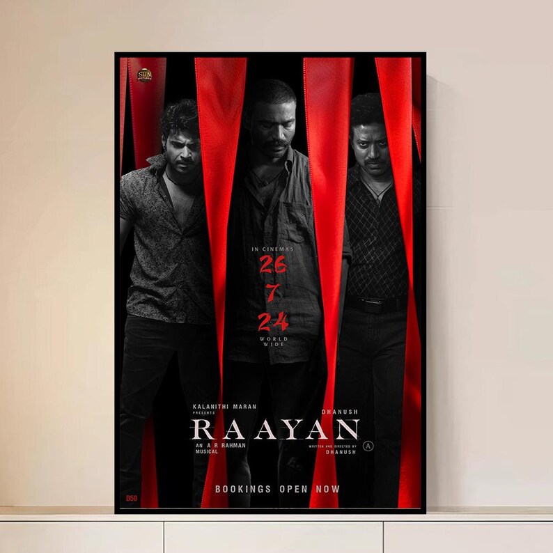 Raayan Poster, High Quality Canvas Poster Prints, Retro Poster, Movie ...