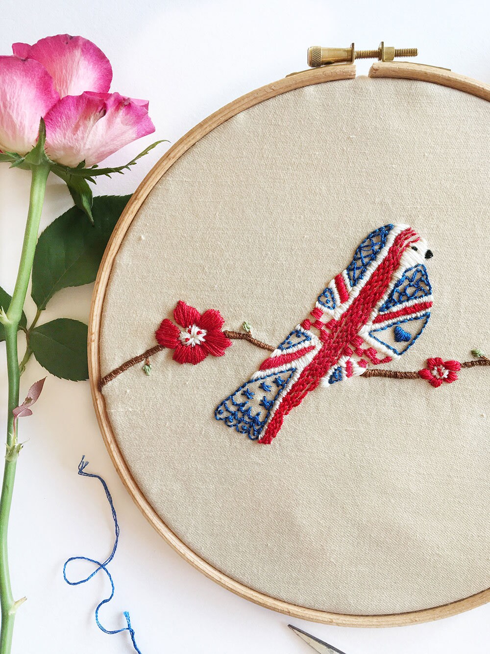 Great British Bird Embroidery PDF Pattern | Etsy