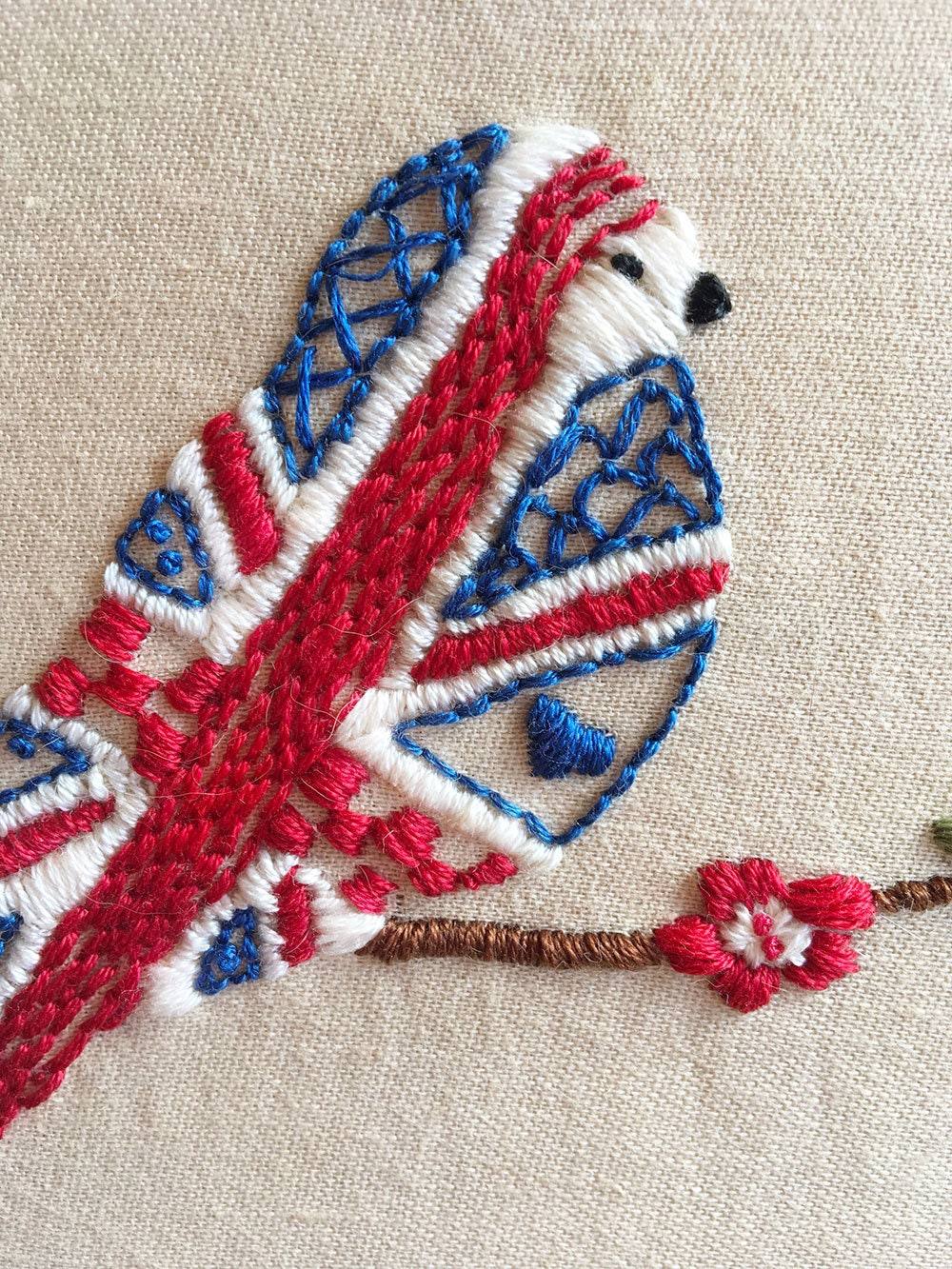 Great British Bird Embroidery PDF Pattern | Etsy