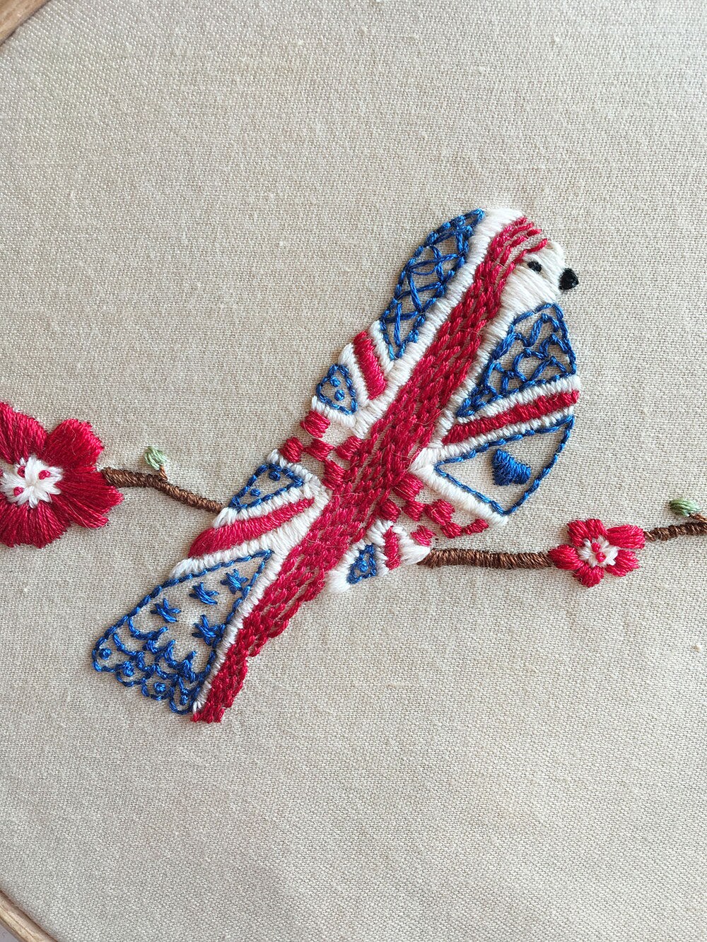 Great British Bird Embroidery PDF Pattern | Etsy