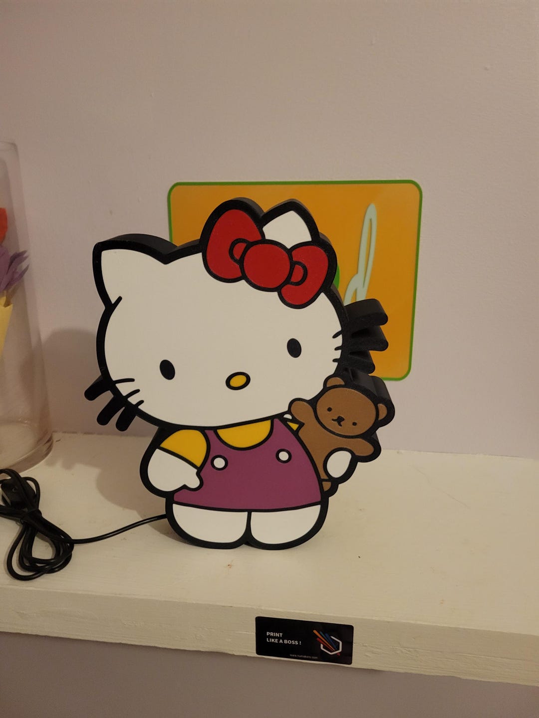 Hello Kitty Led Light - Etsy