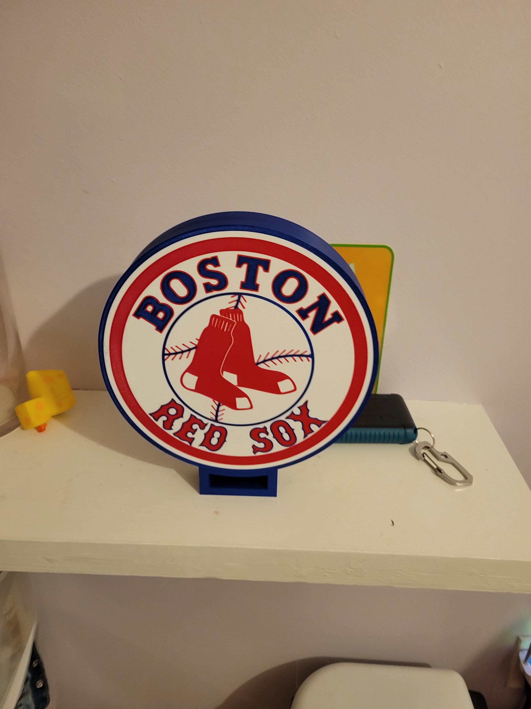 Boston Red Sox Led Light - Etsy