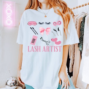 Lash Artist Tshirt Gift for Lash Artist Shirt for Lash Artist Birthday ...