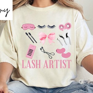 Lash Artist Tshirt Gift for Lash Artist Shirt for Lash Artist Birthday ...