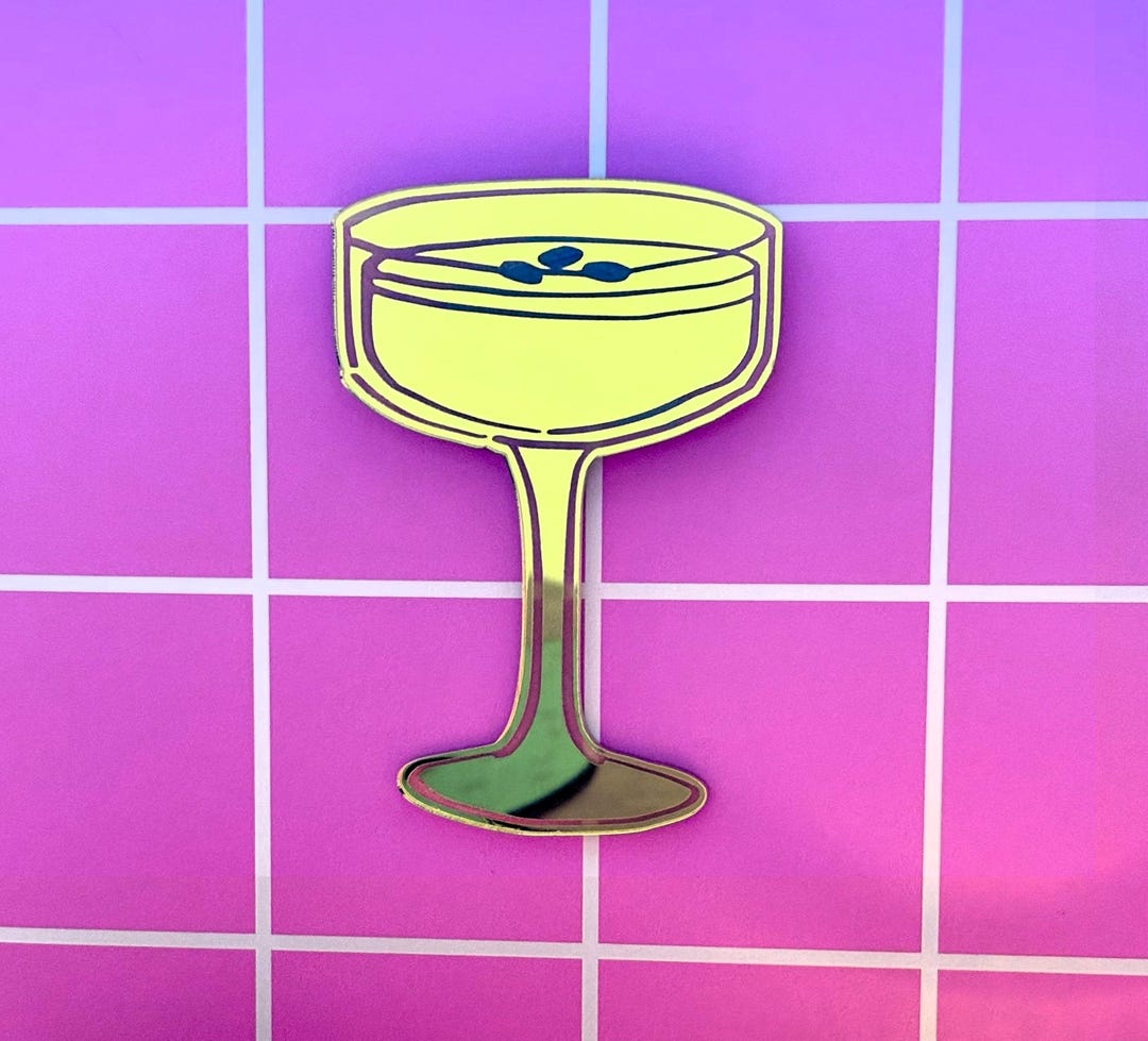 Espresso Martini Engraved Acrylic Mirror: Quirky Bar Wall Decor - Etsy