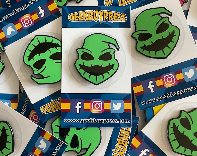 Oogie-boogie Enamel Pin - Etsy