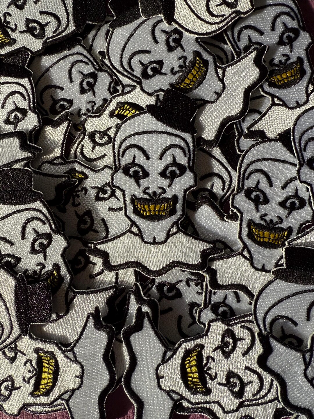 Terrifying Clown Patch - Etsy