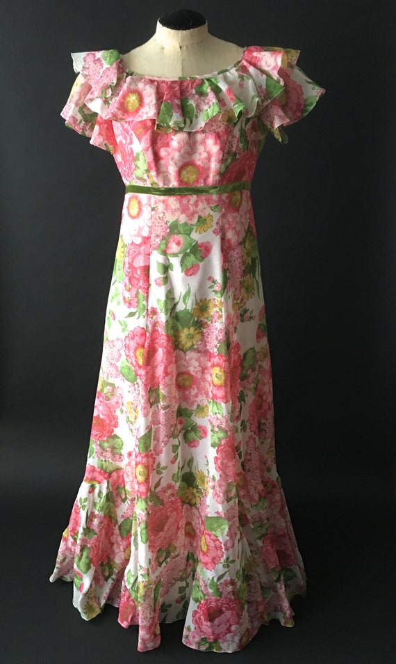 Verandah Floral Maxi Dress Gem
