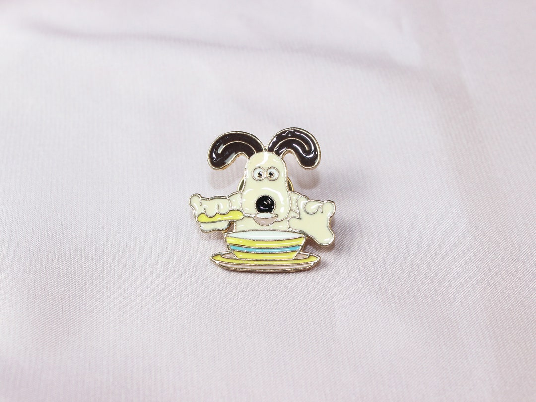 Wallace and Gromit Pin/chemistry LAB Badge/ Laboratory Pins/blackcat ...