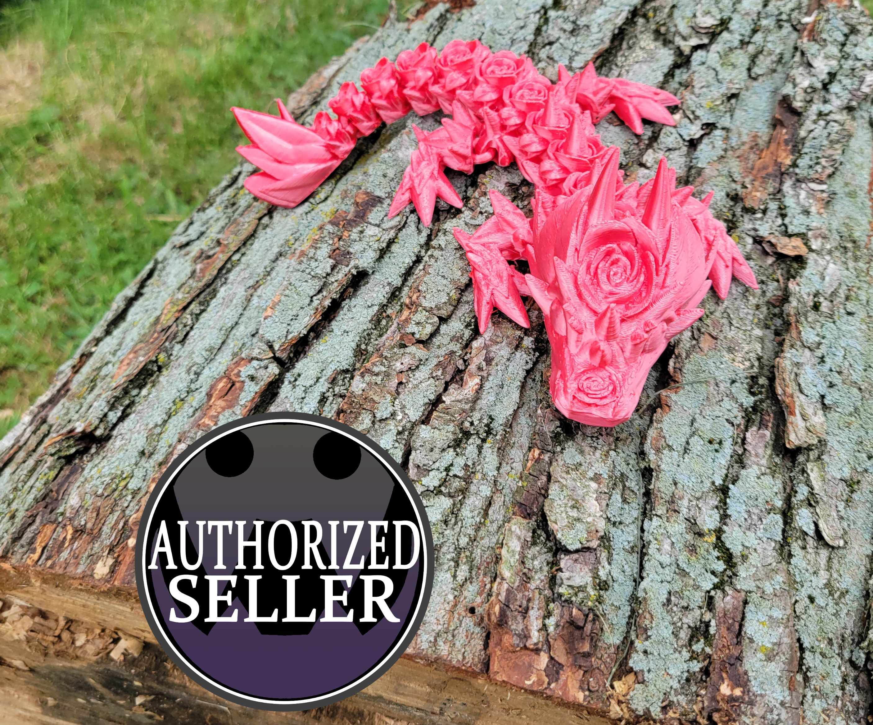 Rose Dragon | Cinderwing 3D - Etsy