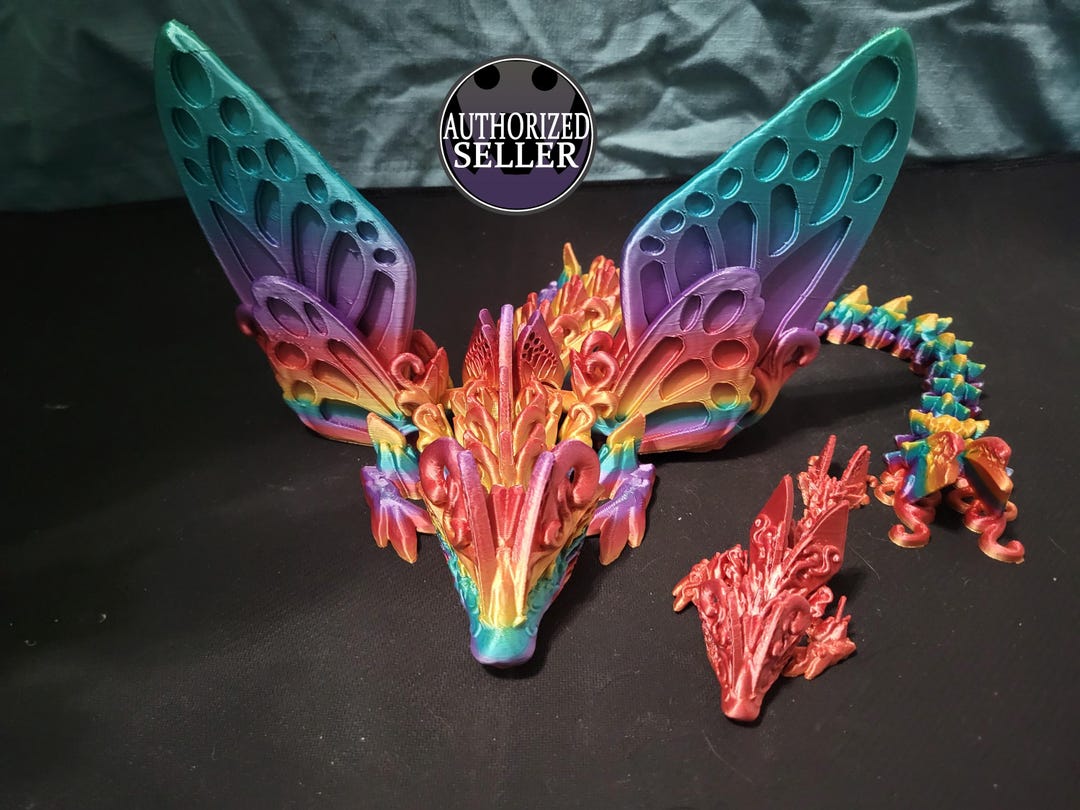 Butterfly Dragon| Cinderwing - Etsy