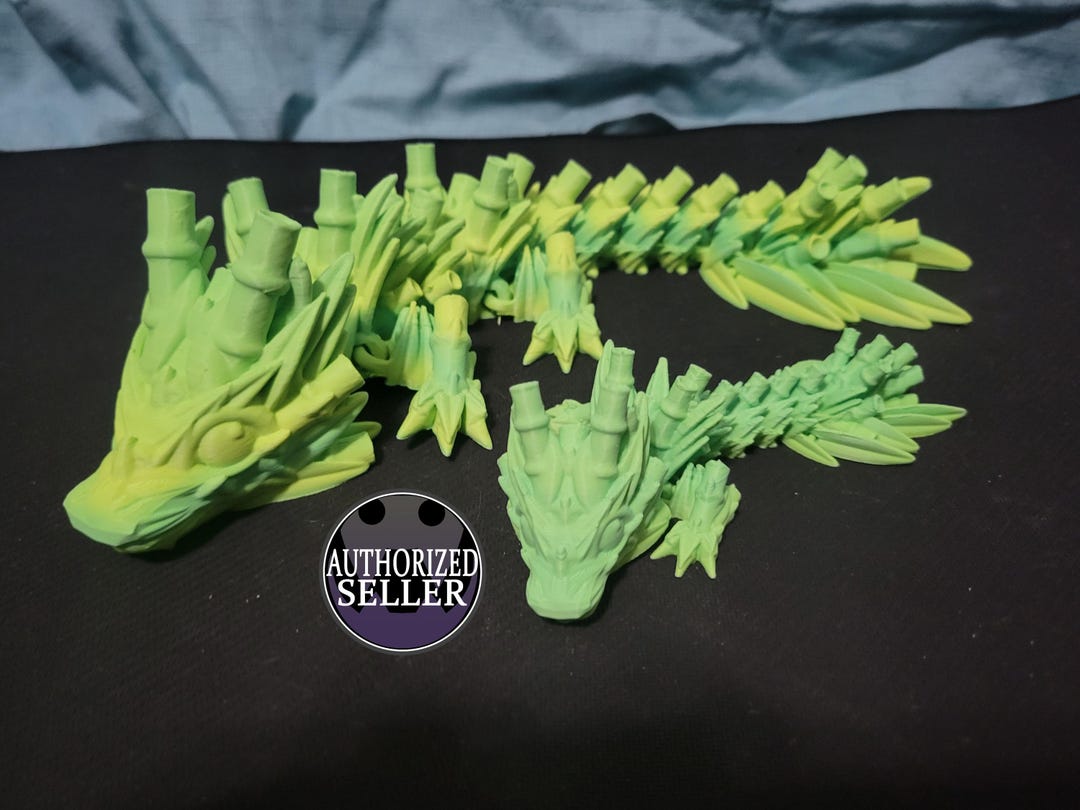 Bamboo Dragon |cinderwing 3D - Etsy