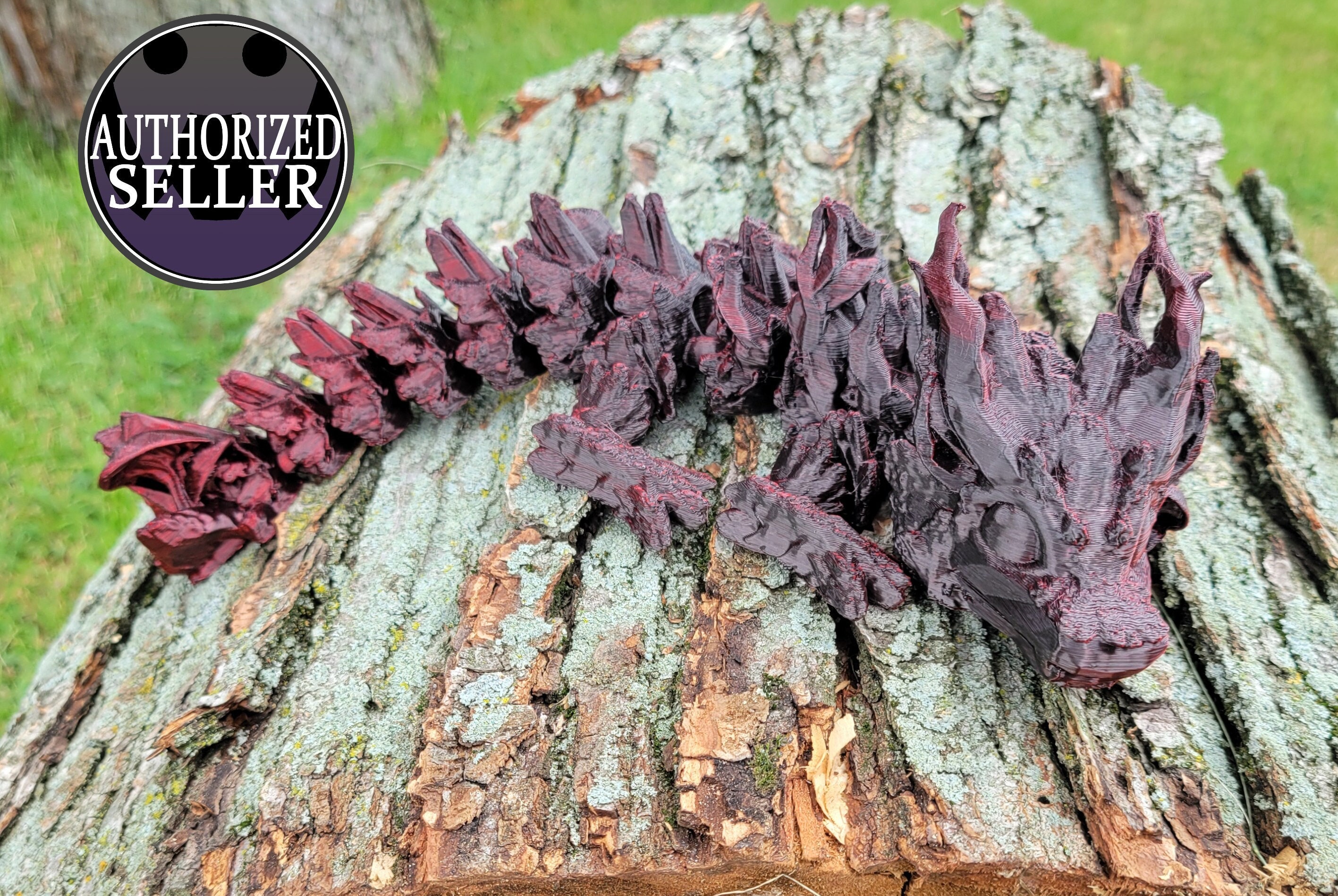 Woodland Dragon | Cinderwing 3D - Etsy