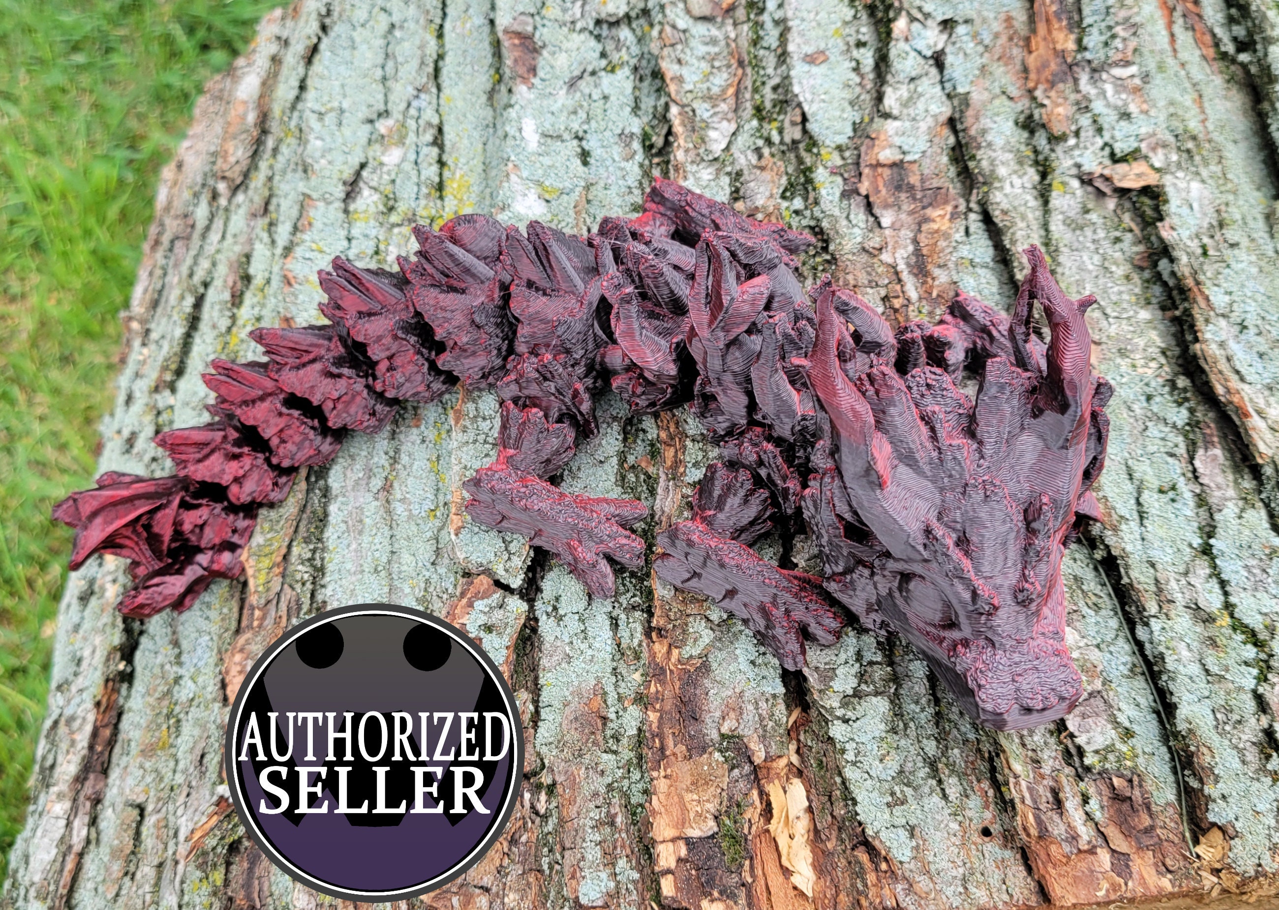 Woodland Dragon | Cinderwing 3D - Etsy