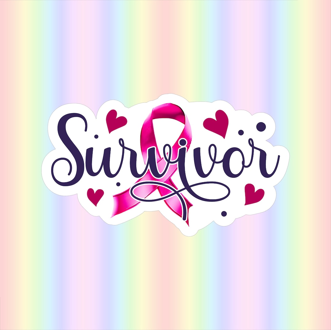 3" Cancer Survivor Sticker: Vinyl Laminated Decal - Etsy