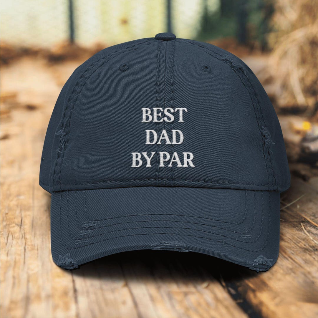 Best Dad by Par Hat, Dad Hat Embroidered Funny Golf Dad Gift Dad Hats ...