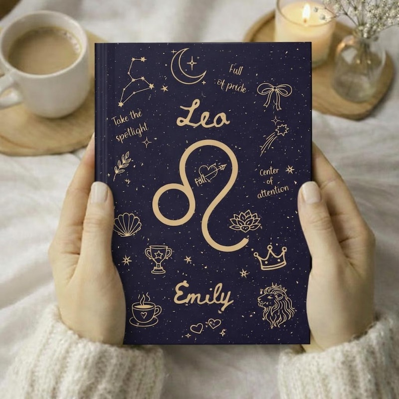Zodiac Diary Leo - Etsy