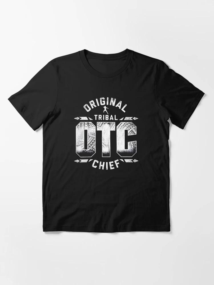 Roman Reigns Original Tribal Chief OTC Unisex Black Tee Shirt Size S ...