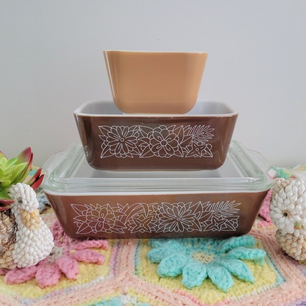 Pyrex Refrigerator Set - Etsy