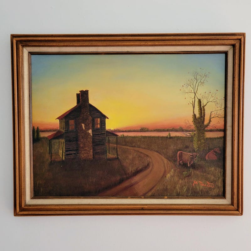 Rustic Painting - Etsy