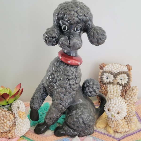 Large Poodle Statue - Etsy