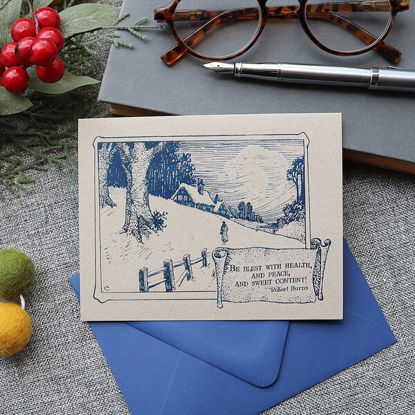 Rustic Holiday Cards - Etsy