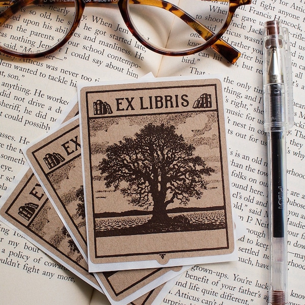 Book Plates Stickers - Etsy
