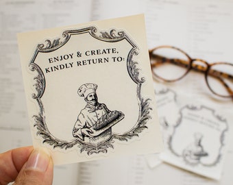 Cookbook Label | Etsy